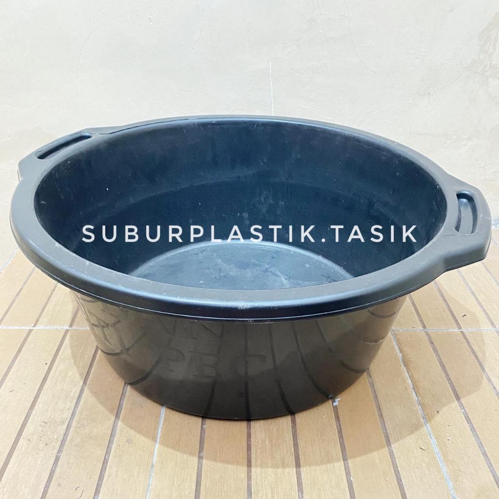 Jual Bak Union Plastik 28 Baskom Kamar Mandi Jolang Hitam Serbaguna ...