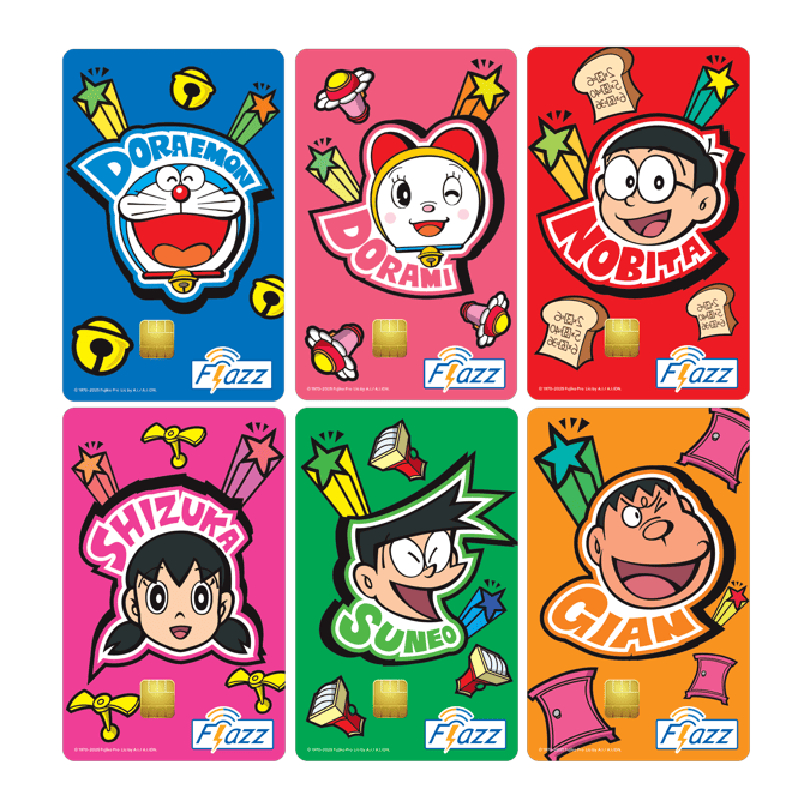 Jual Kartu Flazz Doraemon Generasi 2 | Flazz Gen 2 Limited Edition ...
