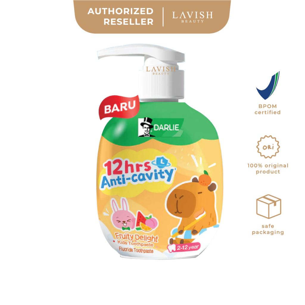 Jual DARLIE Toothpaste Kids Fruity Delight Pump (120gr) | Shopee Indonesia