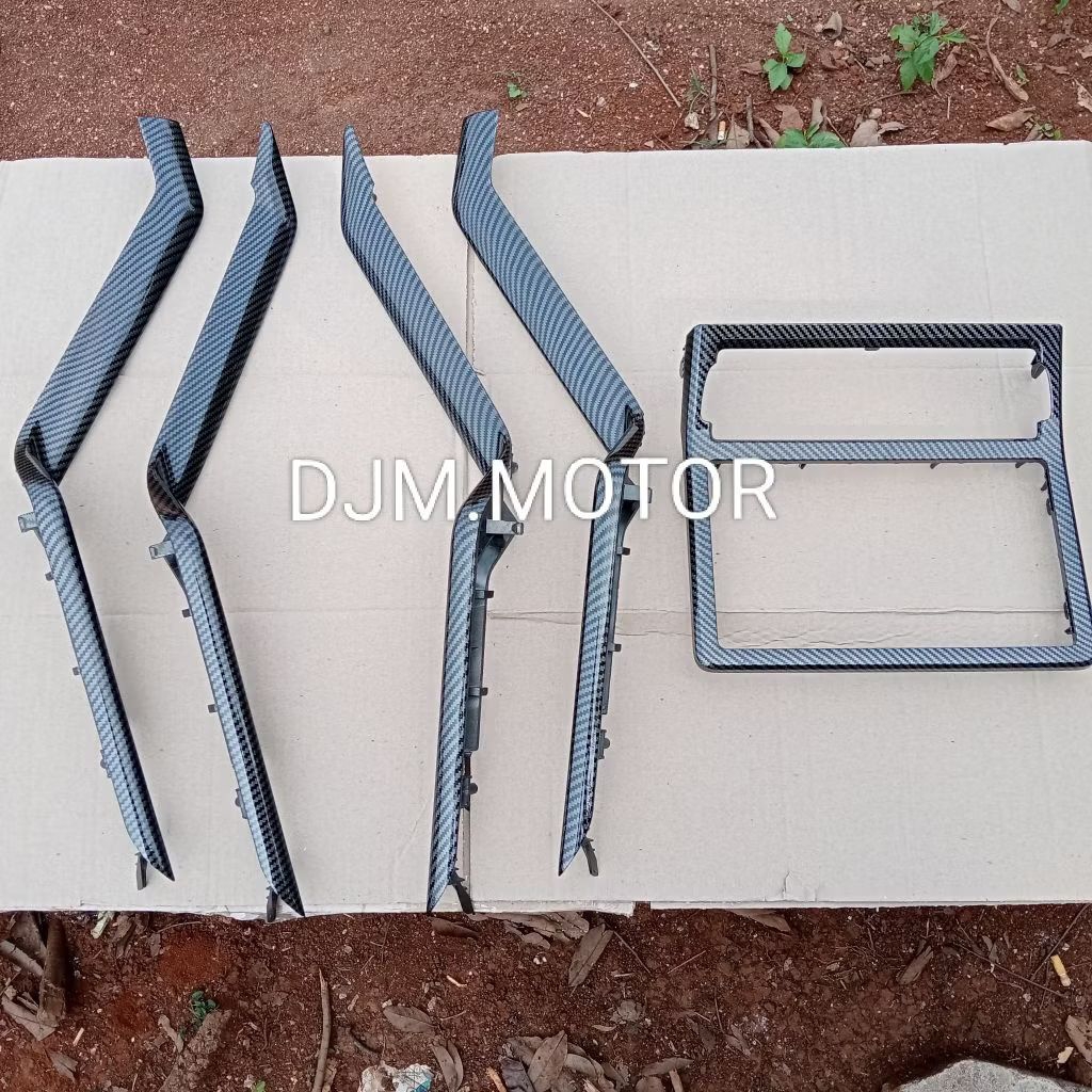 Jual LIST DOOR TRIM PANEL DOORTRIM BEKLEDING INNOVA ZENIX KARBON ASLI ...