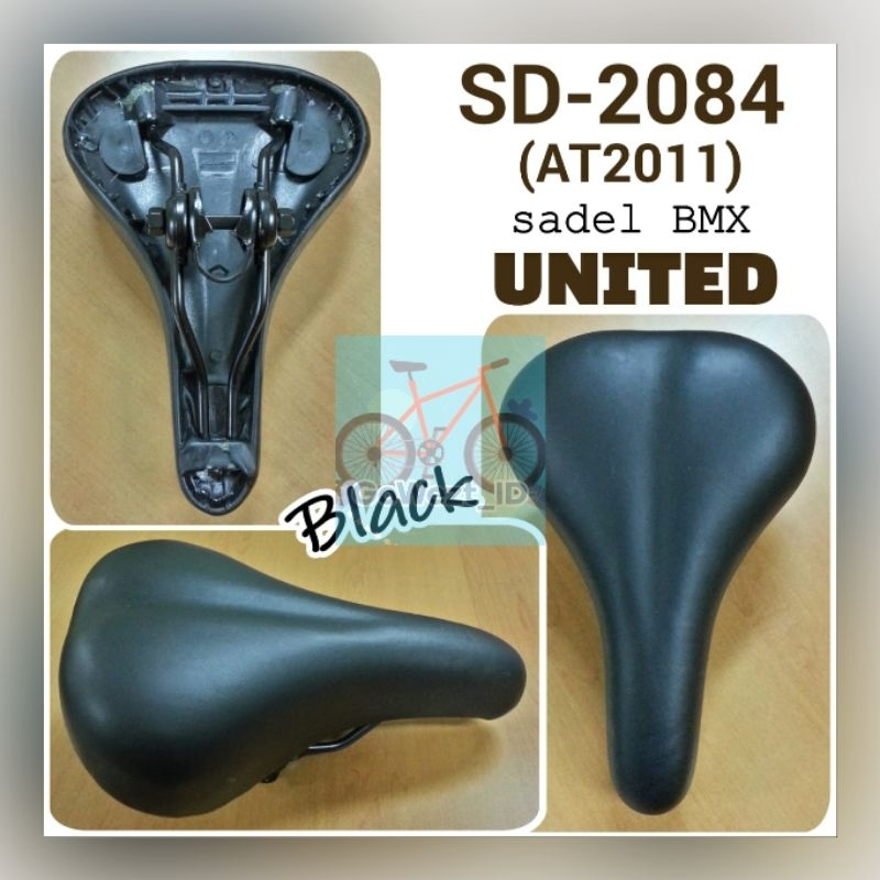 Jual Sadel Saddle Jok Sepeda United SD-2084 Hitam Anak Lipat Mini BMX ...
