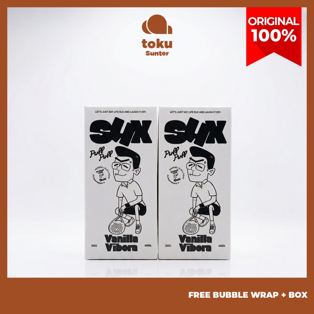 Jual SUX PUFF V4 (VANILLA VIBORA) 60ML OTEN by INVERSE | Shopee Indonesia