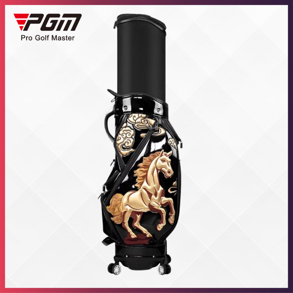 Jual PGM Limited Edition Tas Golf Horse Chinese Zodiac Golf Cart Bag 4 ...