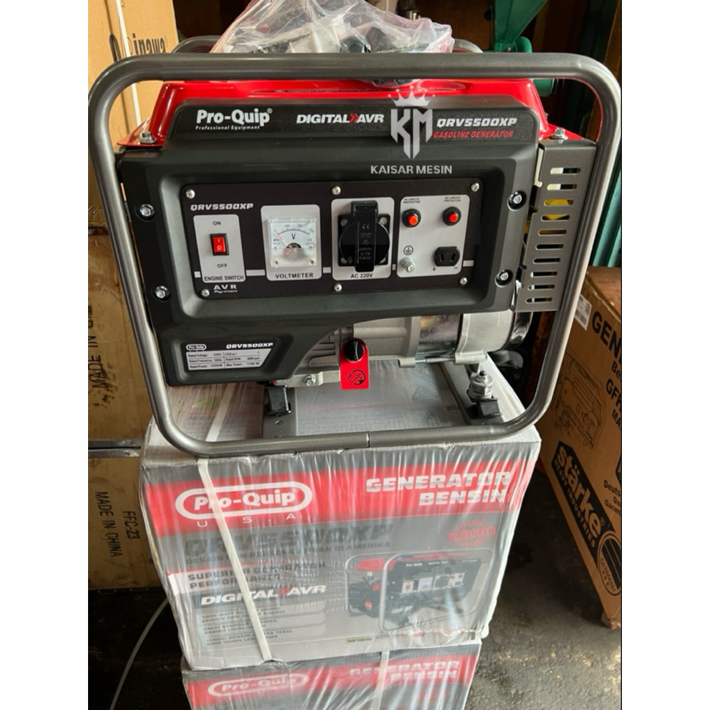 Jual Genset 1000 Watt PROQUIP QRV5500XP Generator Listrik PRO-QUIP QRV ...