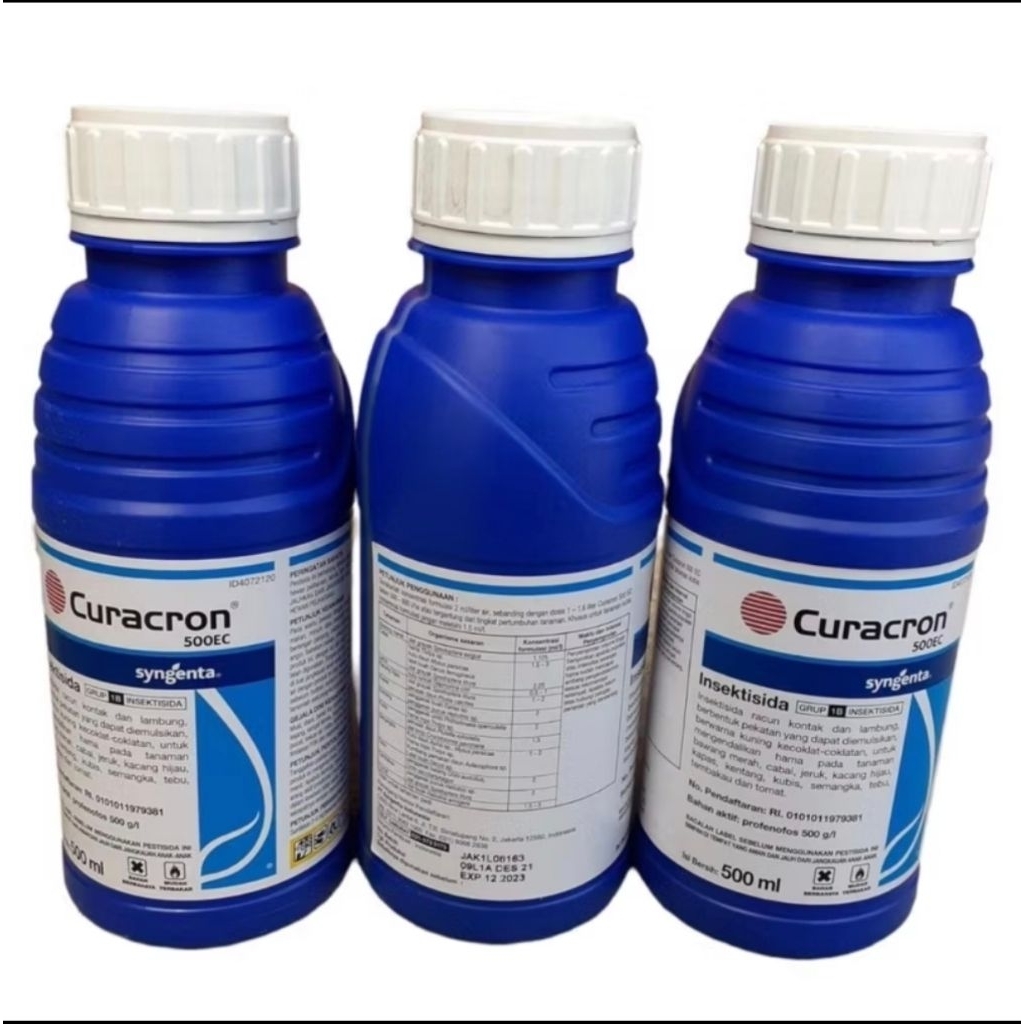 Jual CURACRON 500ec 500ML / pembasmi hama dan serangga / curacron 500ec ...