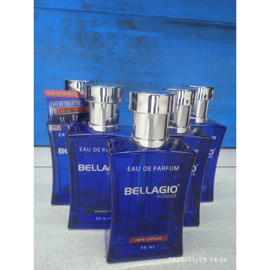 Jual 5 Pcs Parfum Bellagio eau de toilete 50ml | Shopee Indonesia