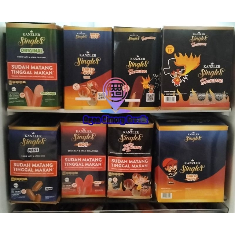 Jual (1 BOX ),Kanzler Singles Sosis & Singles Bakso per Box (Isi 12 Pcs ...