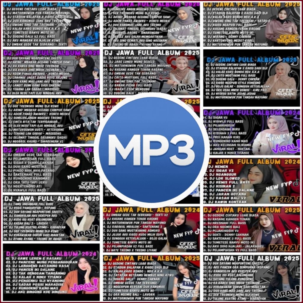 Jual Kaset CD MP3 Audio Mobil Lagu DJ Jawa Terviral - Kaset CD Mp3 Lagu ...