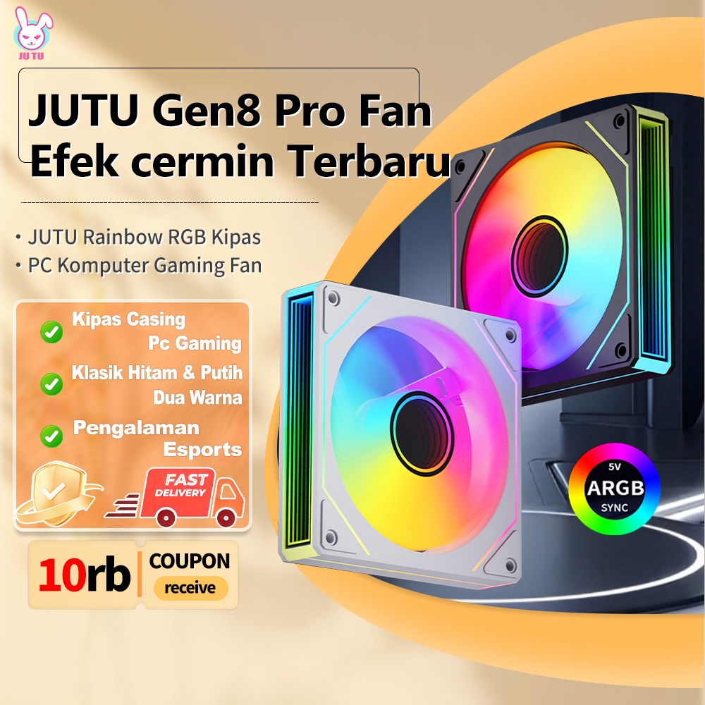 Jual JT Kipas Pendingin Casing Komputer Prisma 4 12/24V Kipas Ultra ...