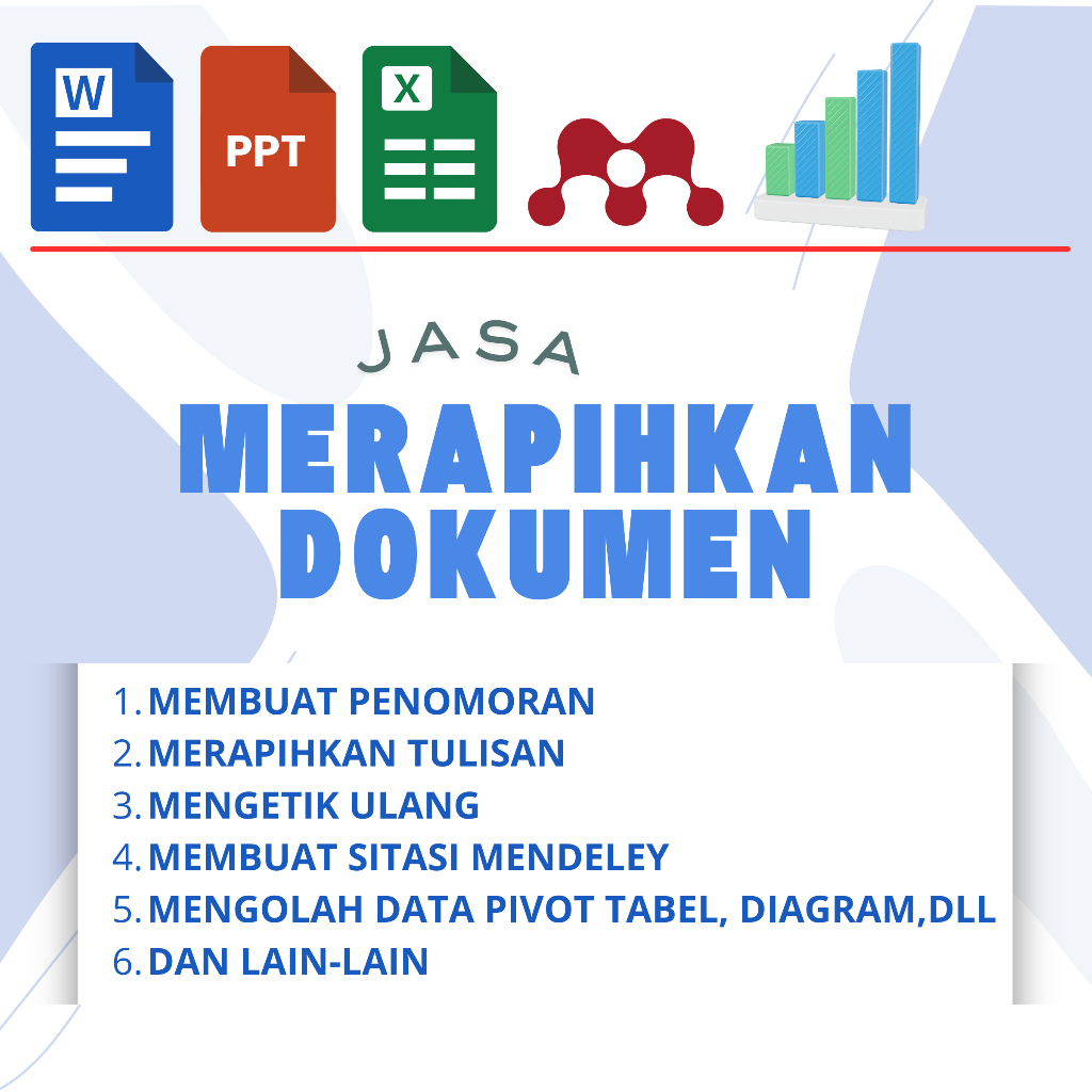Jual Jasa Merapikan Dokumen | Membuat Penomoran | Ketik Ulang | Sitasi ...