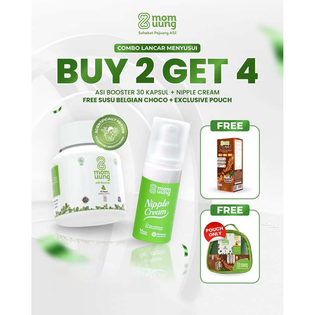 Jual Mom Uung Promo Bundling Buy 2 Get 4 | Mom Uung Asi Booster 30 ...