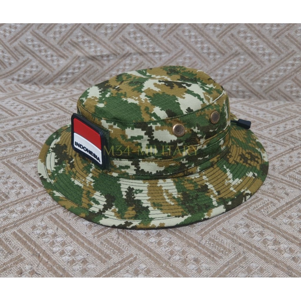 Jual Topi Rimba Tactical Full Kawat Premium | Shopee Indonesia