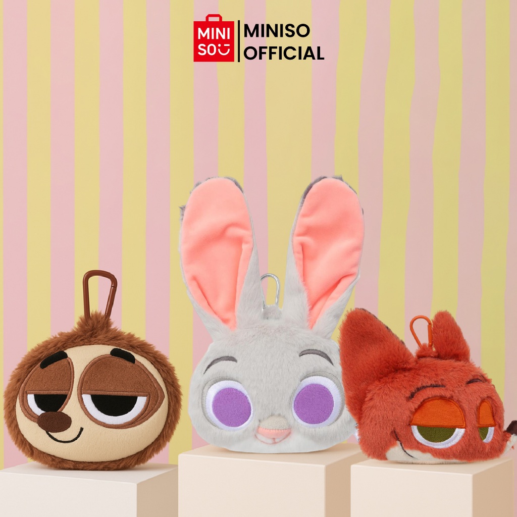 Jual MINISO TOY - MINISO X Disney Zootopia Collection Coin Purse Dompet ...