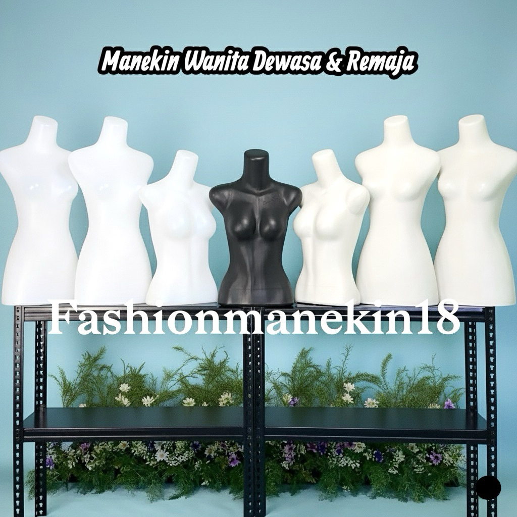 Jual MANEKIN WANITA DEWASA SETENGAH BADAN + PATUNG BAJU WANITA ...