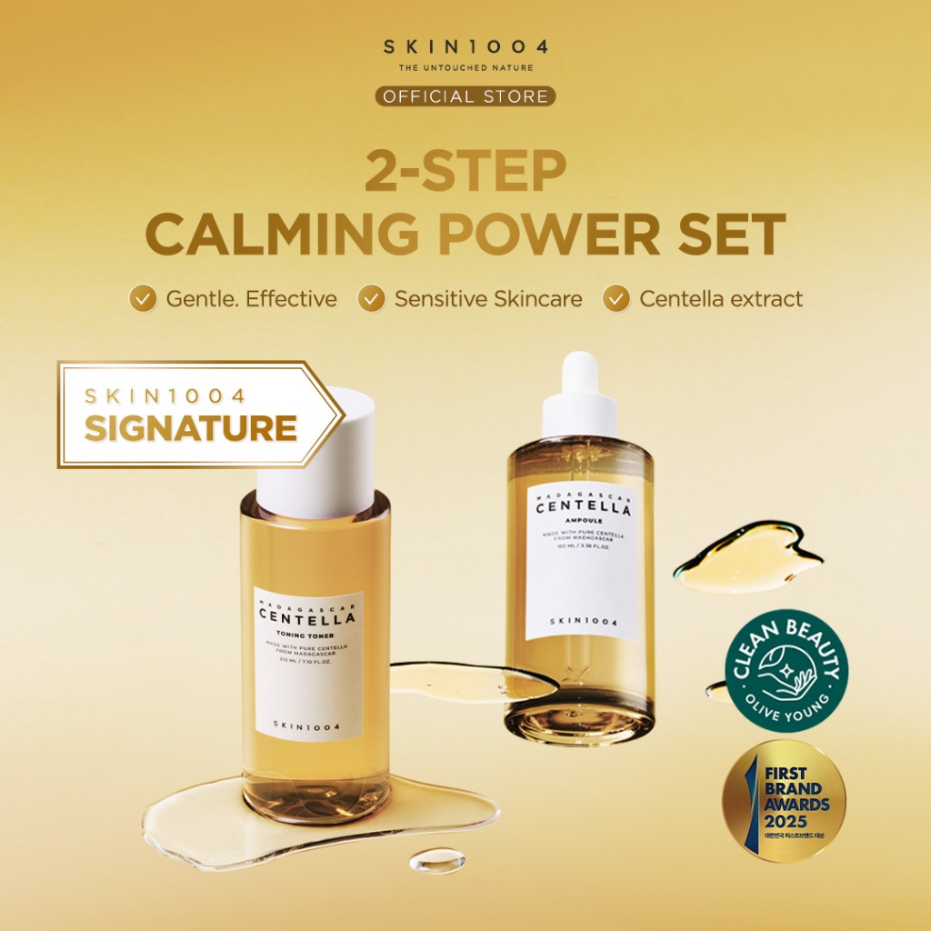 Jual 2-STEP CALMING POWER SET (CENTELLA AMPOULE 100ML+CENTELLA TONING ...