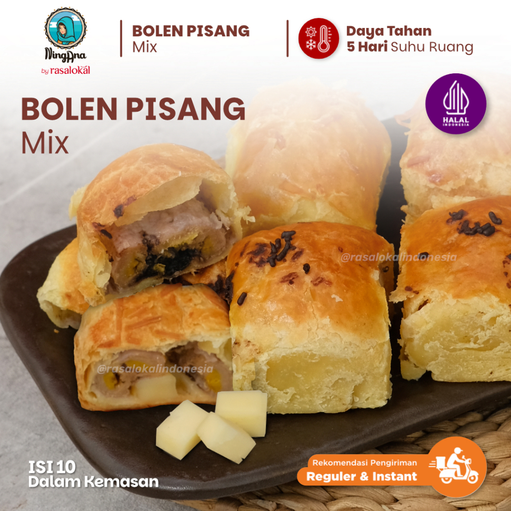 Jual Ning Ana Bolen Pisang Mix by Rasalokal | Shopee Indonesia