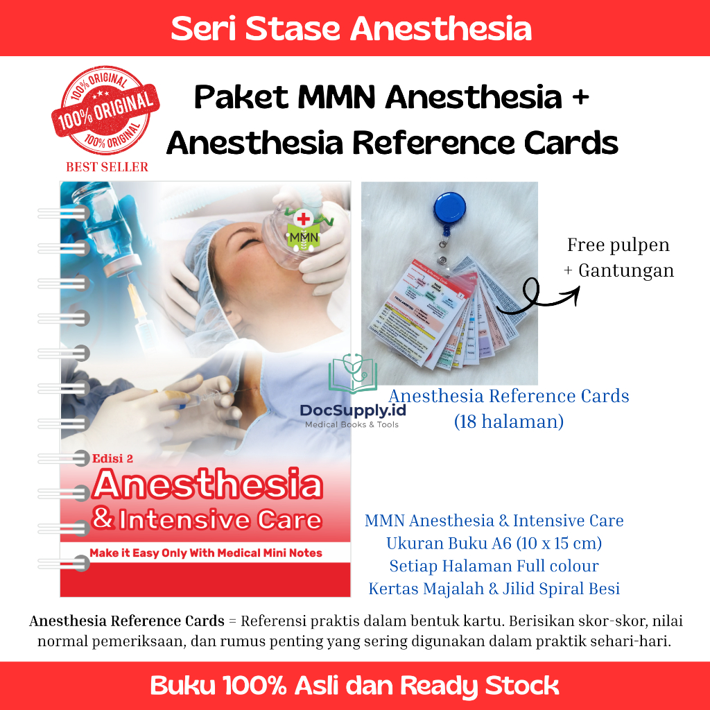 Jual Paket Stase Anestesi 2023 || Anesthesia and Intensive Care ...