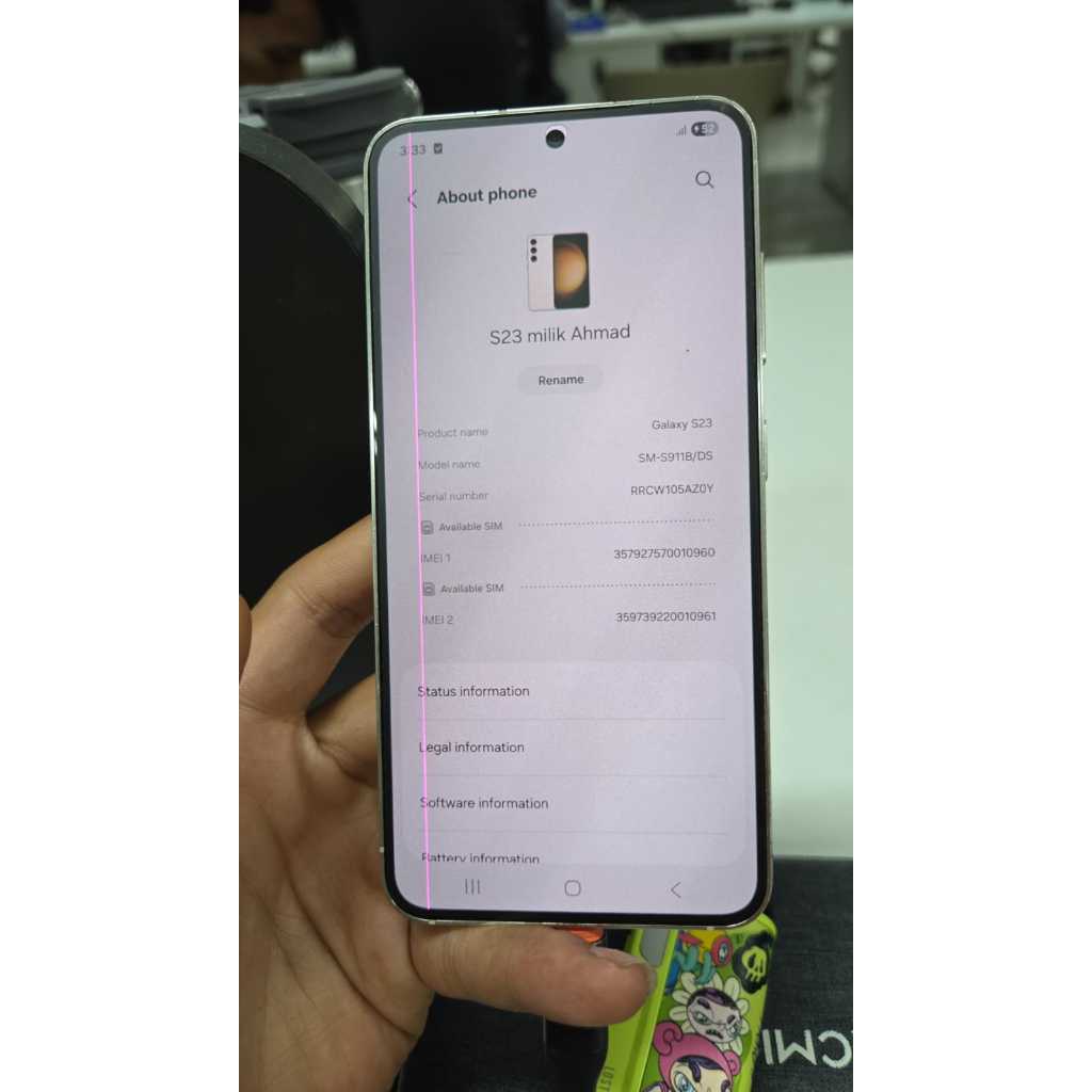 Jual Samsung S23 Putih 8/256. Tinggal checkout gess gak pake lama ...