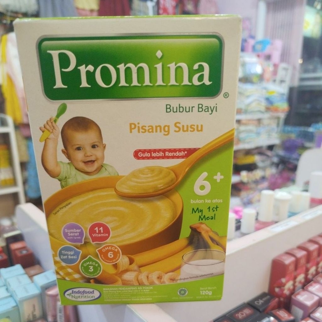 Jual Promina Bubur Bayi Rasa Pisang Susu 120g (ED Februari 2026 ...