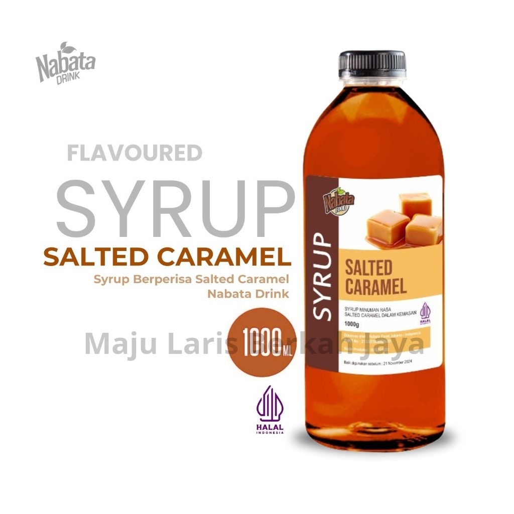 Jual Sirup salted karamel 1liter | syrup salted caramel untuk kopi ...