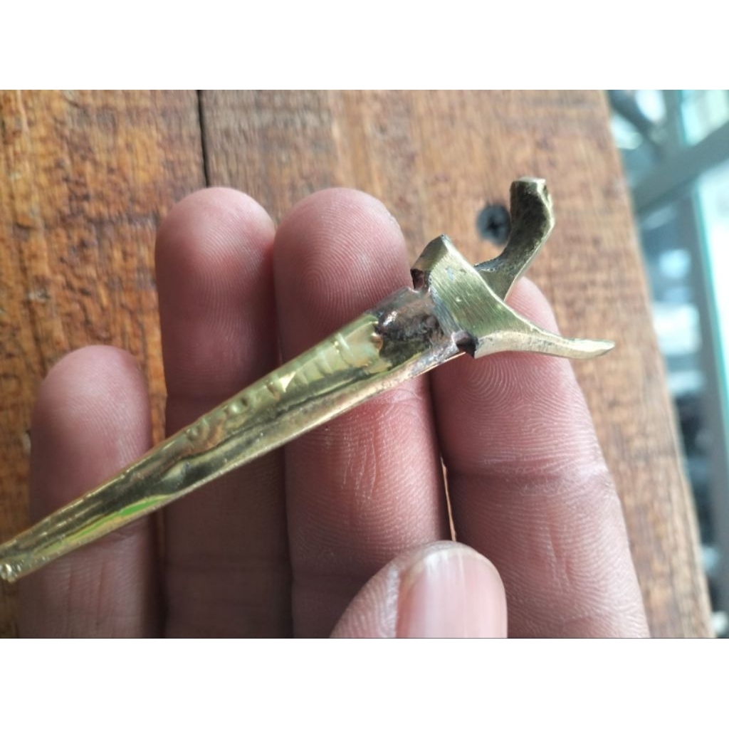 Jual koleksi keris mini/keris kuningan semut/keris tembaga | Shopee ...