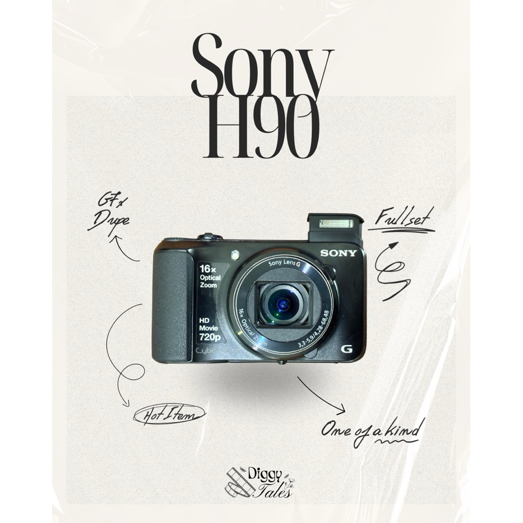Jual Sony Cybershot H90 Black | Shopee Indonesia
