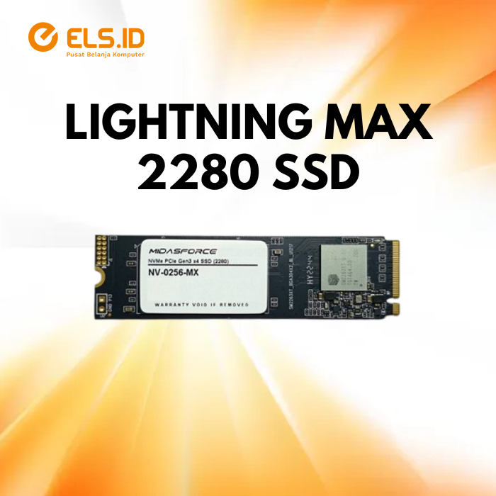 Jual SSD m.2 NVMe Midasforce Lightning Max Gen3 2280 | Shopee Indonesia