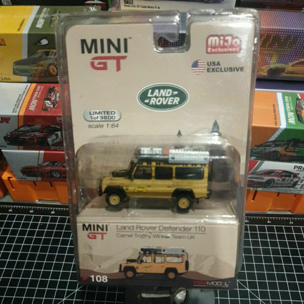 Jual MINI GT LAND ROVER DEFENDER 110 | Shopee Indonesia