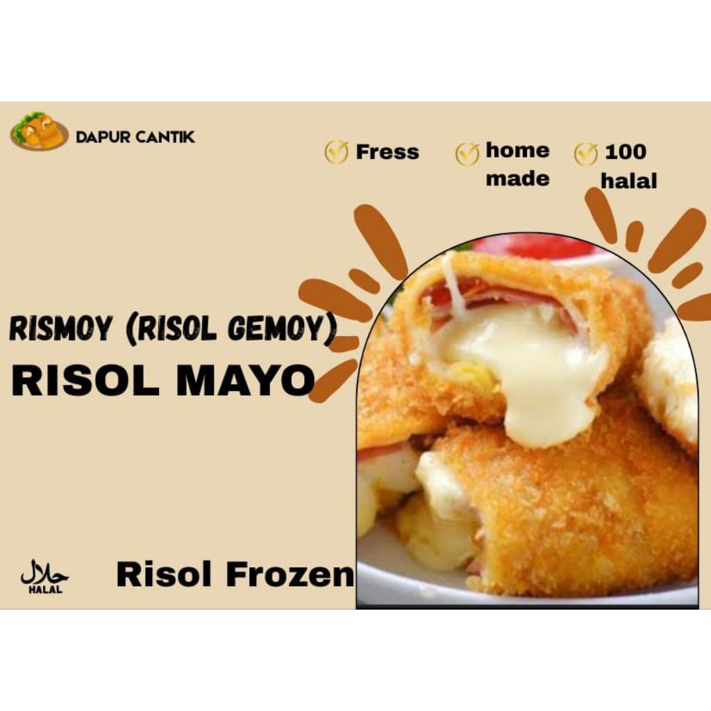 Jual Risol Mayo Rismoy maholtrafrozen | Shopee Indonesia