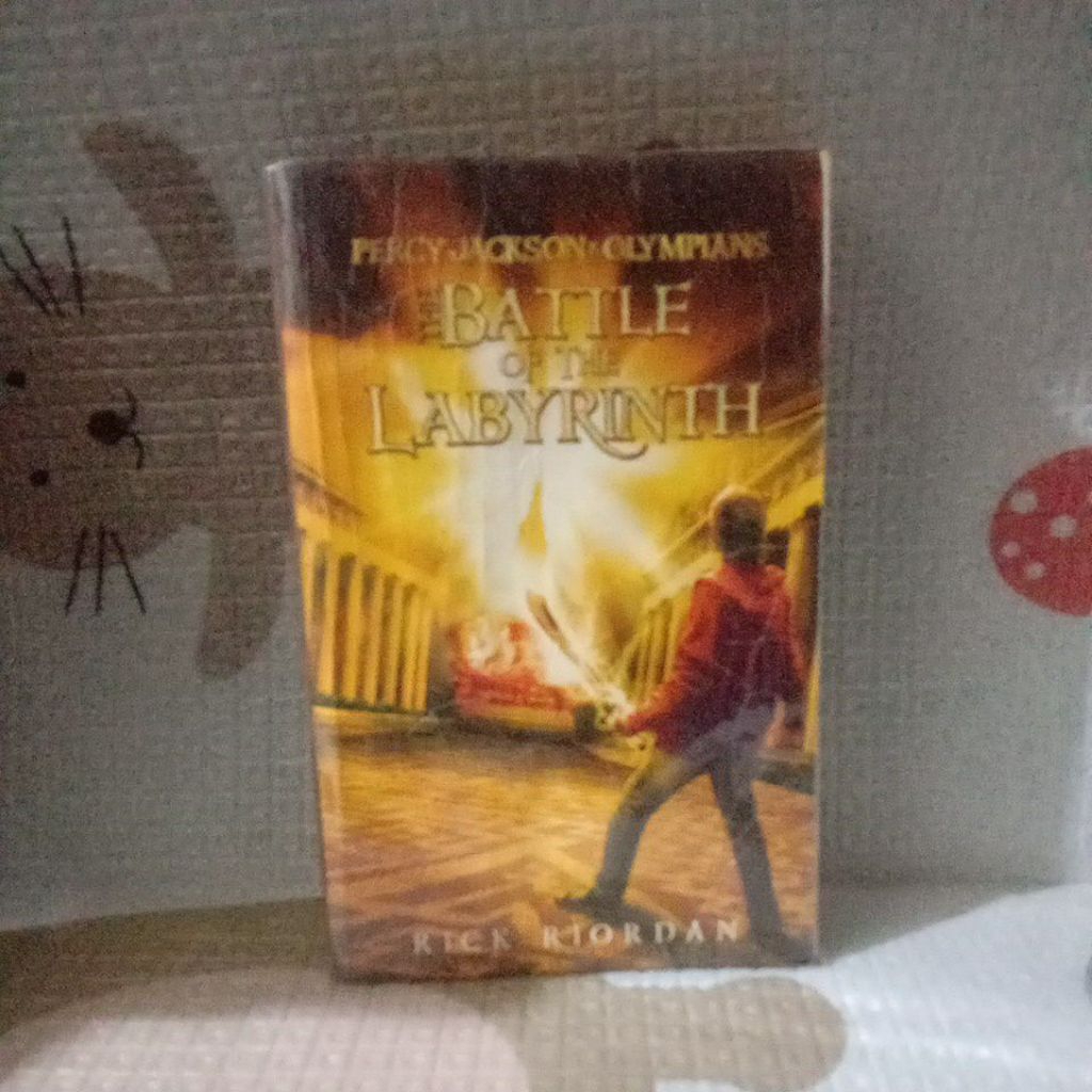 Jual NOVEL THE BATTLE OF THE LABYRINTH-PERCY JACKSON & OLYMPIANS-RICK ...