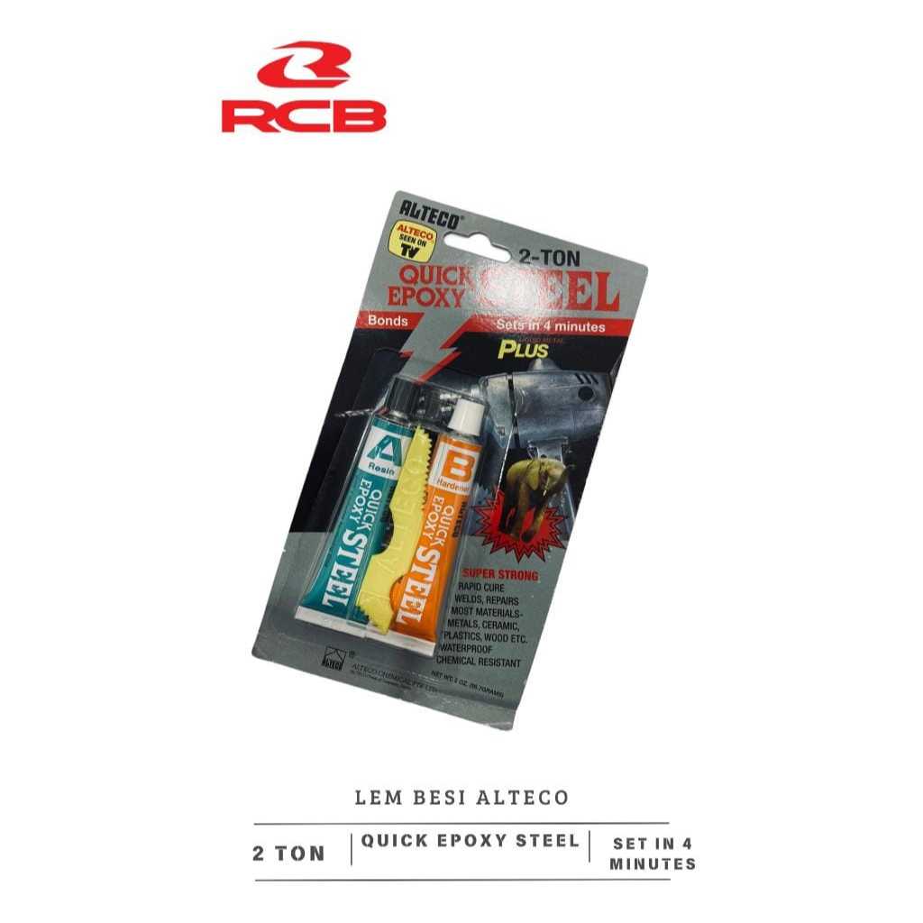 Jual ALTECO PLASTIC STEEL EPOXY / LEM BESI 4 MENIT 2 TON (ASLI ...