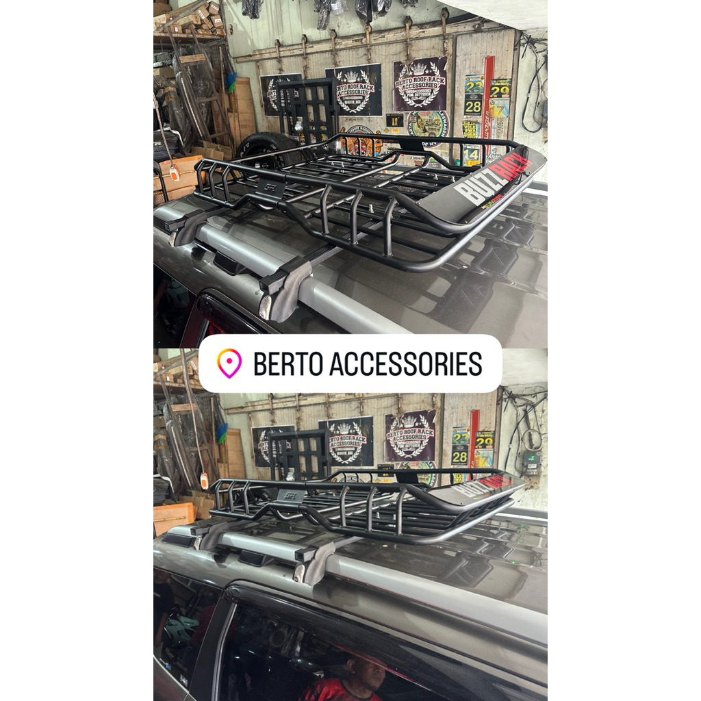 Jual Roof Rack BUZZ Rack Besi Pipa Keranjang | Shopee Indonesia