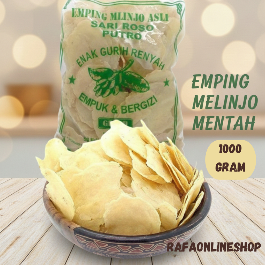 Jual Emping Melinjo Mentah Asli Bantul Yogyakarta Berbagai Rasa ...