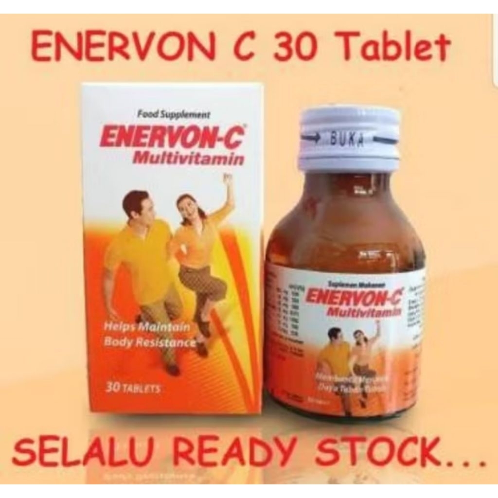 Jual Enervon C 30 tablet ED 2027 | Shopee Indonesia