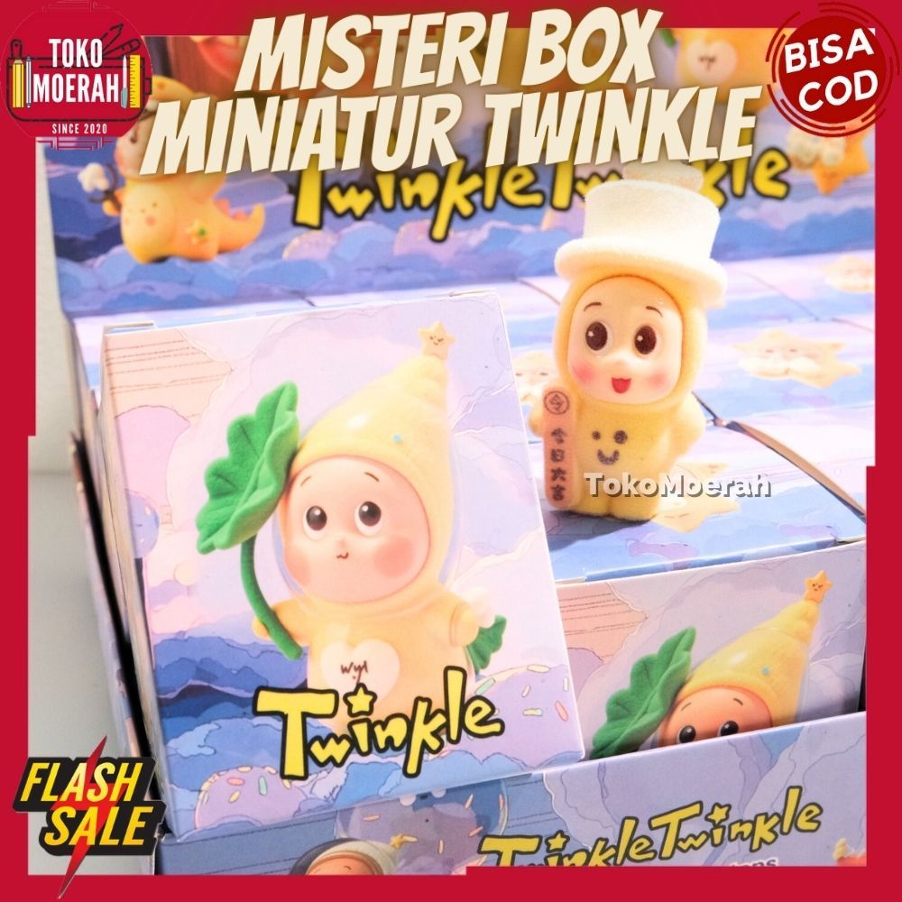 Jual MAINAN MINIATUR MISTERI BOX TWINKLE LUCU UNIK IMUT MYSTERY BOX ...