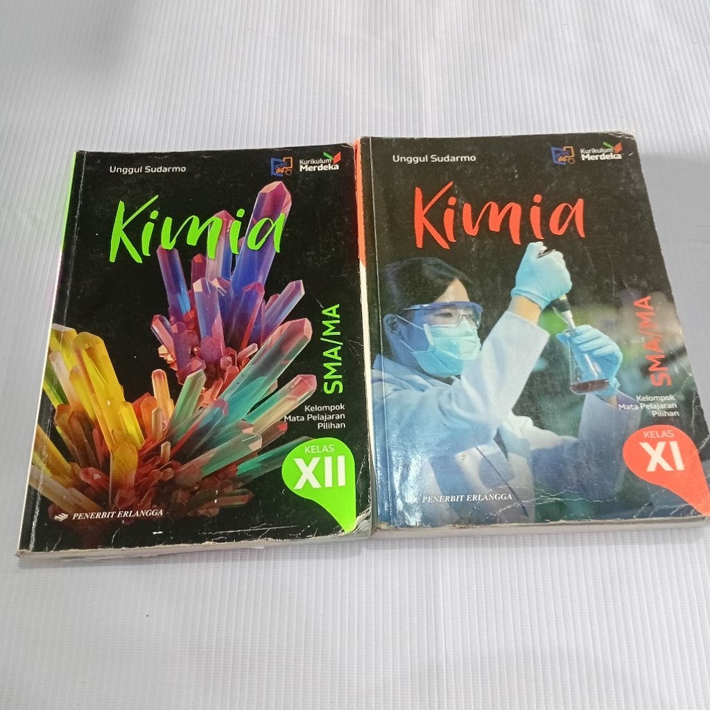 Jual KIMIA KELAS XI, KELAS XII SMA MA KURIKULUM MERDEKA, ORI PL ...