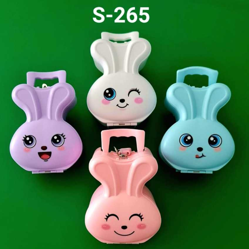 Jual Celengan / Coin Bank dengan Gembok Bunny Kelinci S-265 | Shopee ...