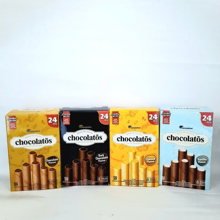 Jual CHOCOLATOS WAFER STICK 12 GR PER BOX ALL VARIAN (18) | Shopee ...