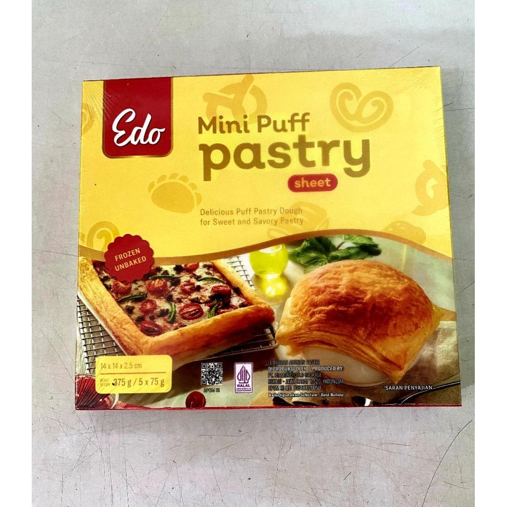 Jual Edo Mini Puff Pastry 375gr | Shopee Indonesia