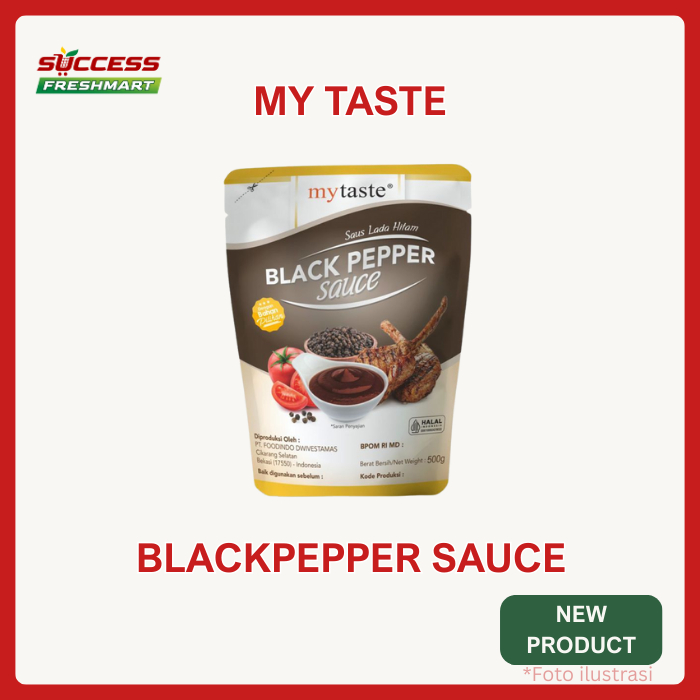 Jual My Taste blackpepper sauce kemasan 500 ml | Shopee Indonesia