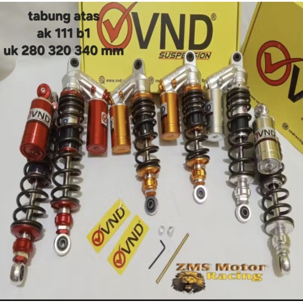 Jual SHOCKBREAKER ABSORBER VND AK 111 B1 TABUNG ATAS JUPITER Z/VEGA/RX ...