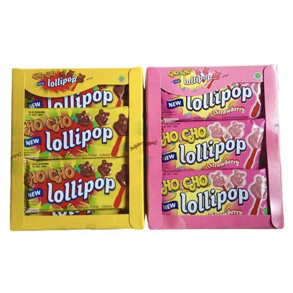 Jual Cho Cho Lollipop 1 Box | Shopee Indonesia
