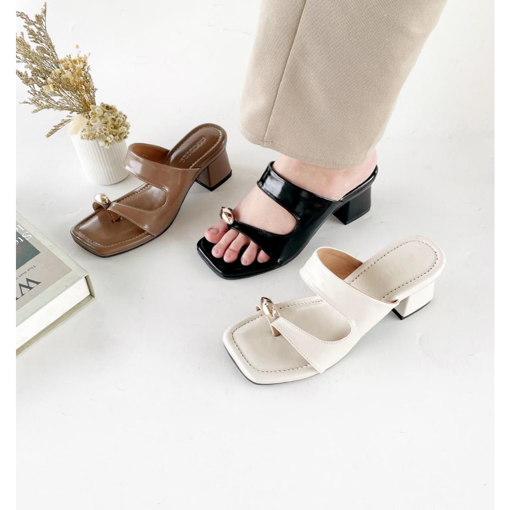 Jual Magdiel Grace Sandal Heels Wanita Hak kekinian | Shopee Indonesia