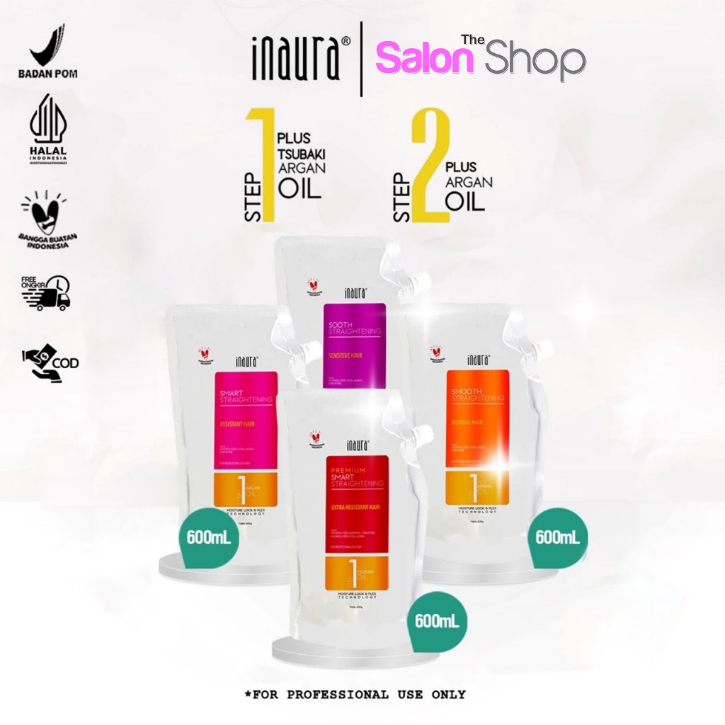 Jual THESALONSHOP | Inaura Smoothing With Plex Step 1 600gr (Pouch ...