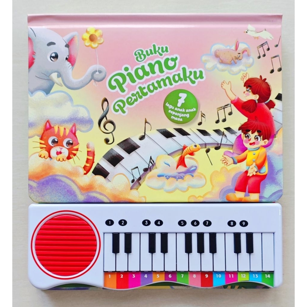 Jual Buku Piano Pertamaku (7 lagu Bahasa Indonesia) Board Book ...