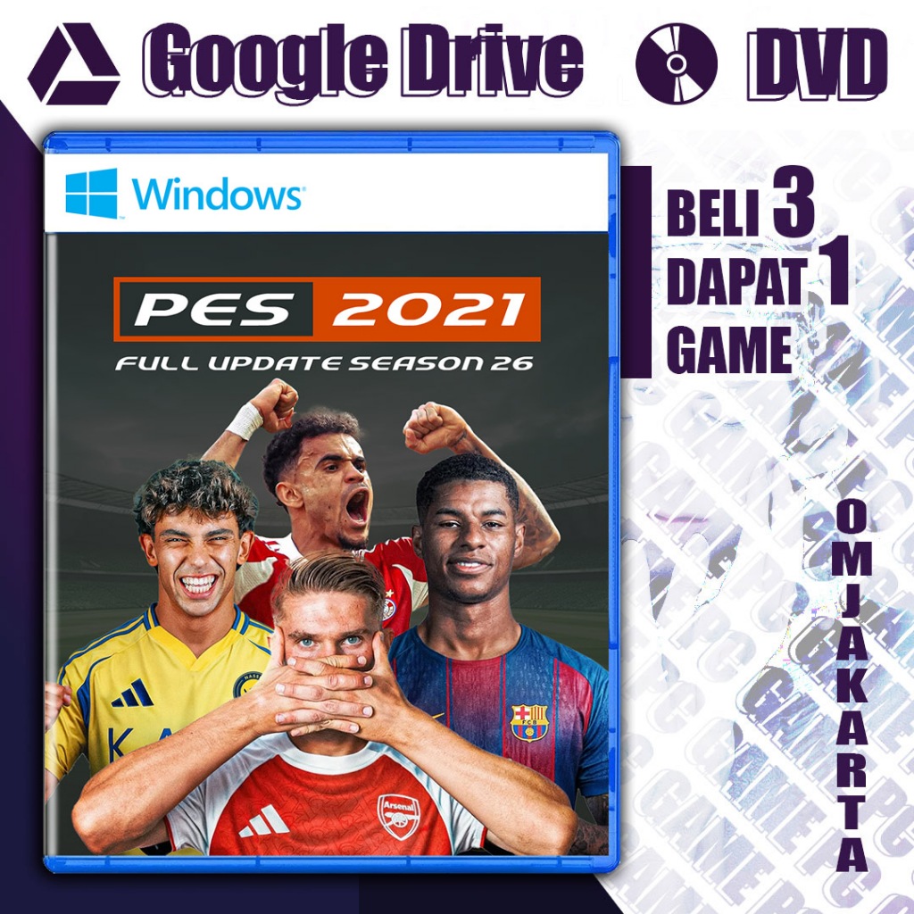 Jual PES 2021 Update 2026 Offline Mode Game PC | Shopee Indonesia