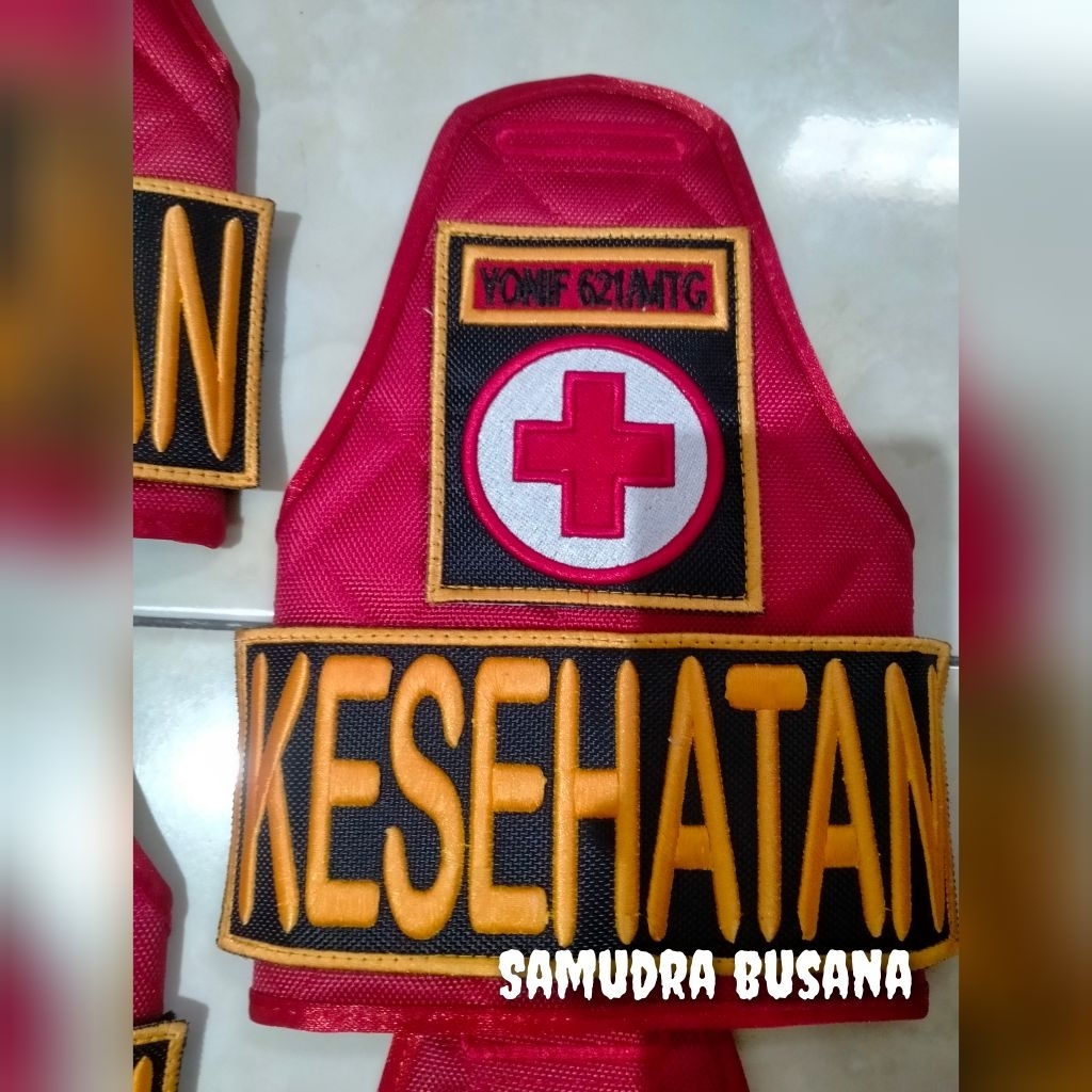 Jual ban lengan kesehatan model ful perekat bisa custem logo burdil ...