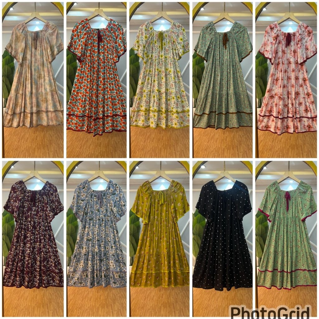 Jual Selvia dress & Levia dress by Afisa | Shopee Indonesia