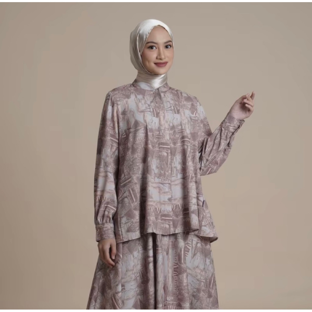 Jual Tunik lipit al Qibtiyah elzatta tunik elzatta | Shopee Indonesia
