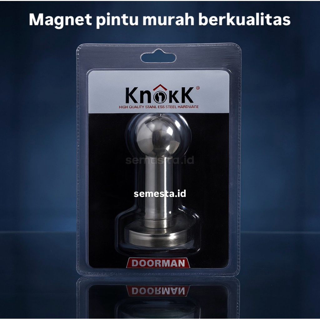 Jual Magnet Pintu Stainless Steel Door Stop CML / IGM | Stopper Ganjal ...